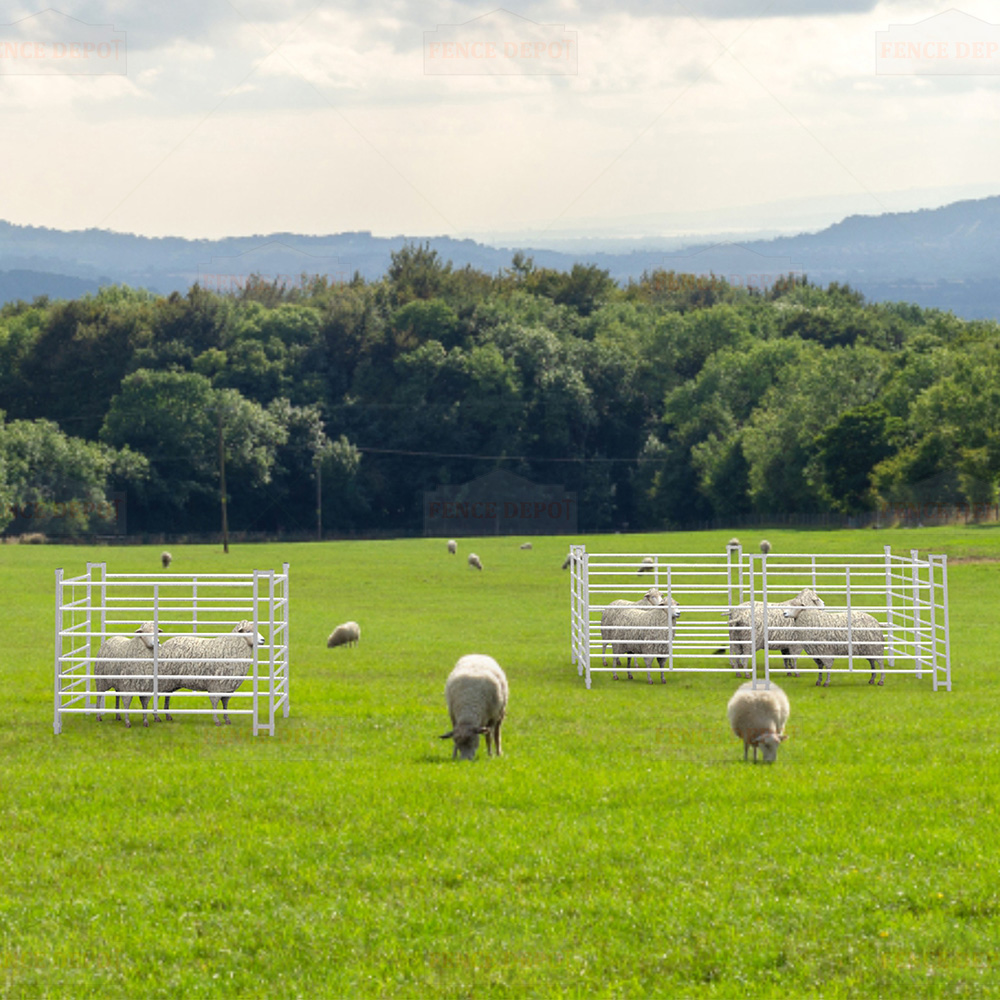 Sheep Fence Panels, 4ft Metal Sheep Hurdle - FENCE DEPOT