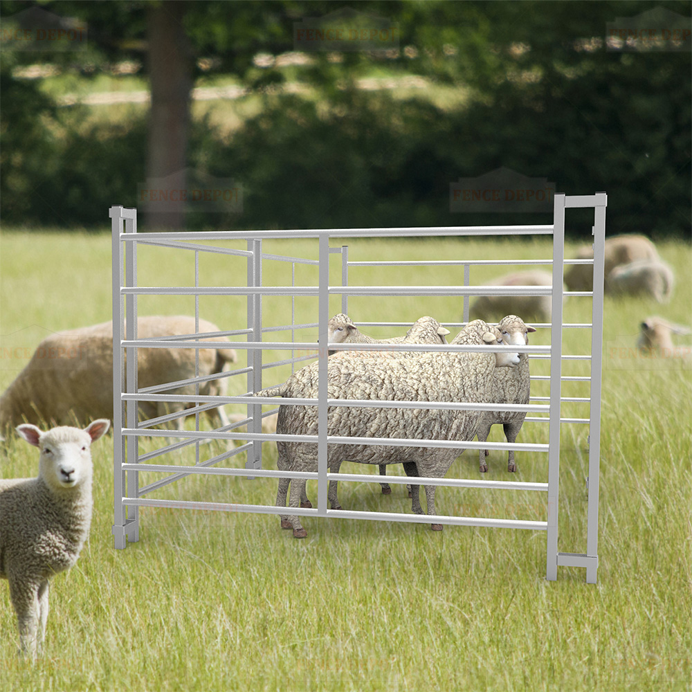 Sheep Fence Panels, 4ft Metal Sheep Hurdle - FENCE DEPOT