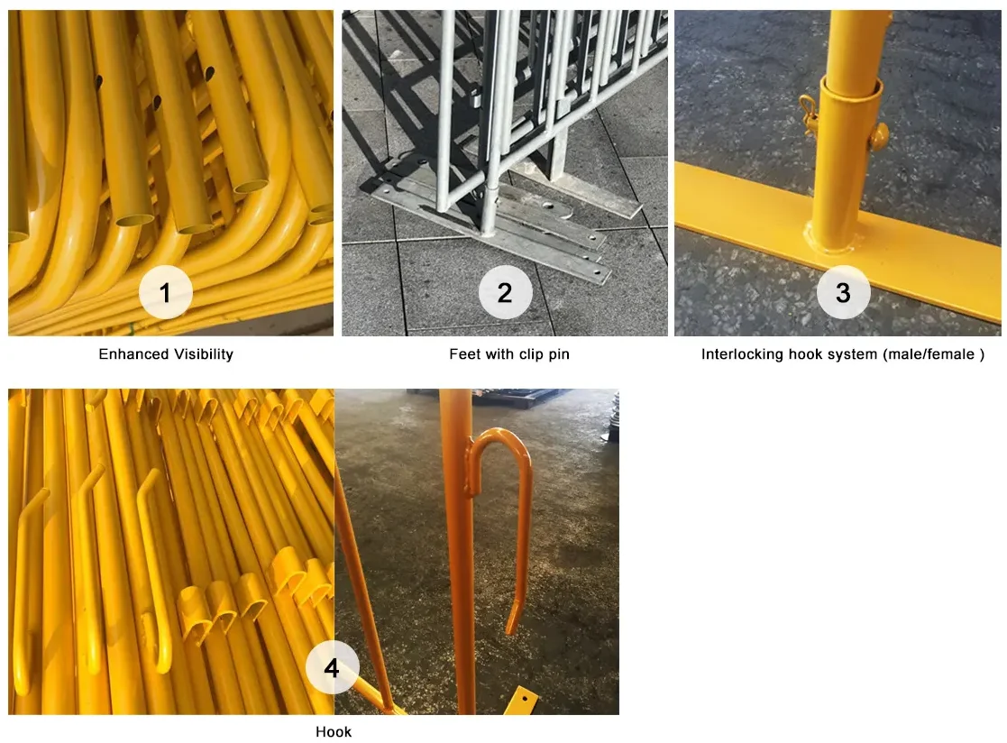 Crowd Control Barriers, Metal Steel Barriers - FENCE DEPOT