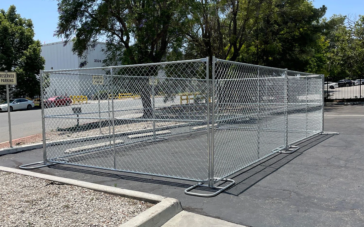Temporary Chain Link Fence - FENCE DEPOT