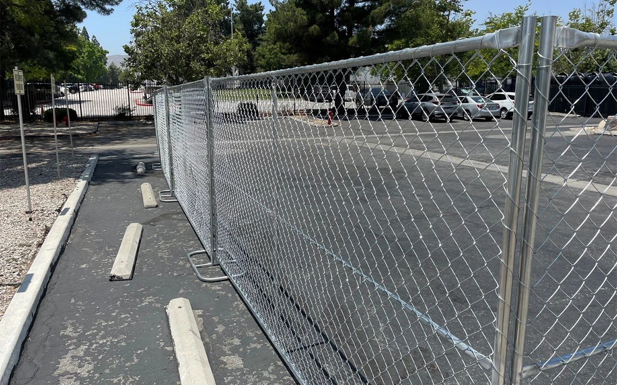 Temporary Chain Link Fence - FENCE DEPOT