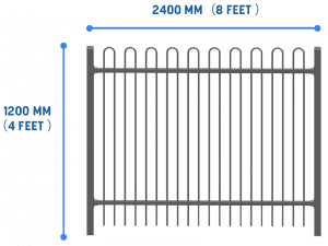 Loop Top Fencing, Steel Fence Panels - FENCE DEPOT