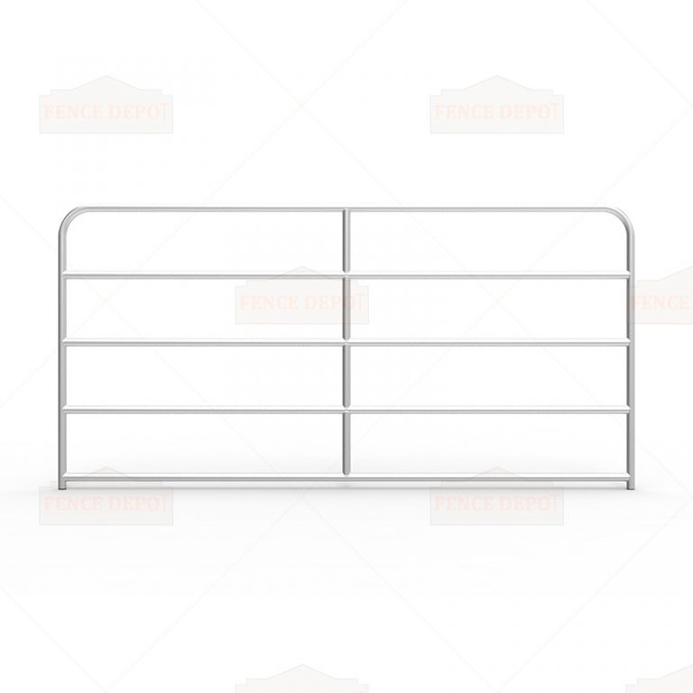 8ft 5-Bar Metal Galvanised Farm Gate - FENCE DEPOT