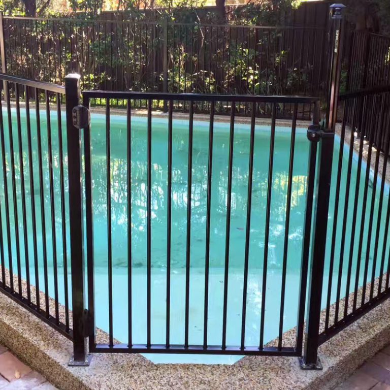 Aluminum Pool Gate, Black Swimming Gate Manufacturers- Fence Depot