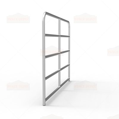 4ft 5-Bar Metal Galvanised Farm Gate - FENCE DEPOT