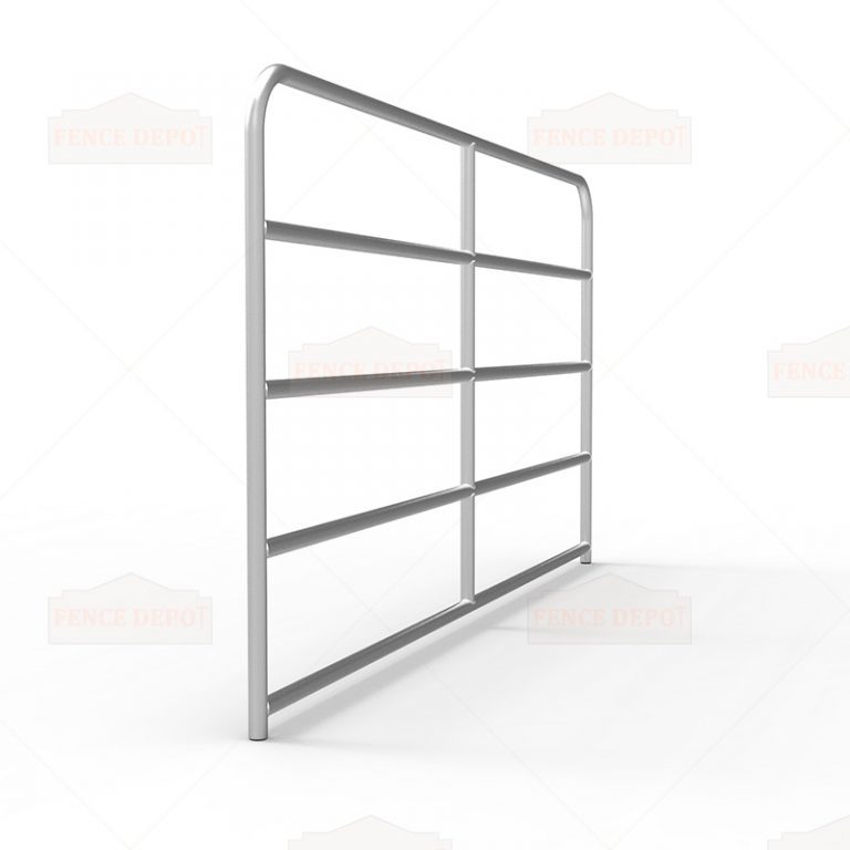 8ft 5-Bar Metal Galvanised Farm Gate - FENCE DEPOT