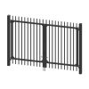 Double Swing Gate, Aluminum, Steel Gates - FENCE DEPOT