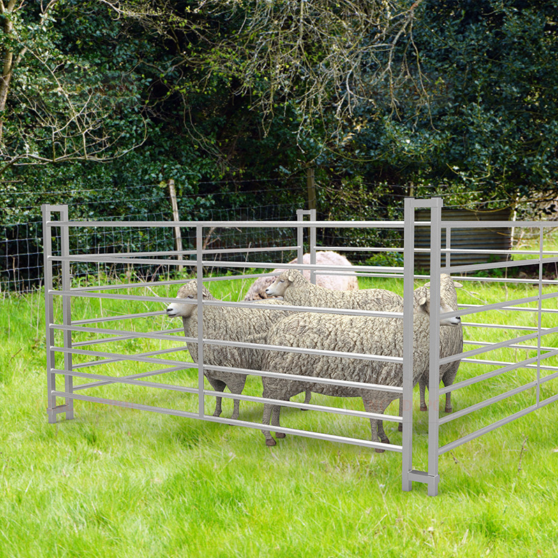 6ft Metal Galvanized Sheep Hurdles Fence - FENCE DEPOT