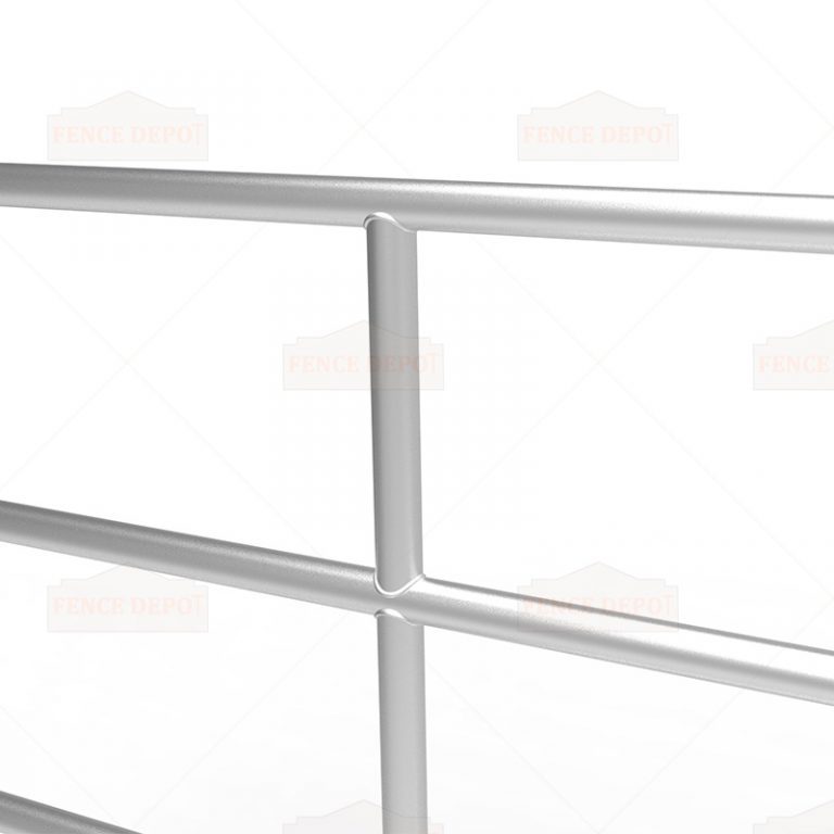 8ft 5-Bar Metal Galvanised Farm Gate - FENCE DEPOT
