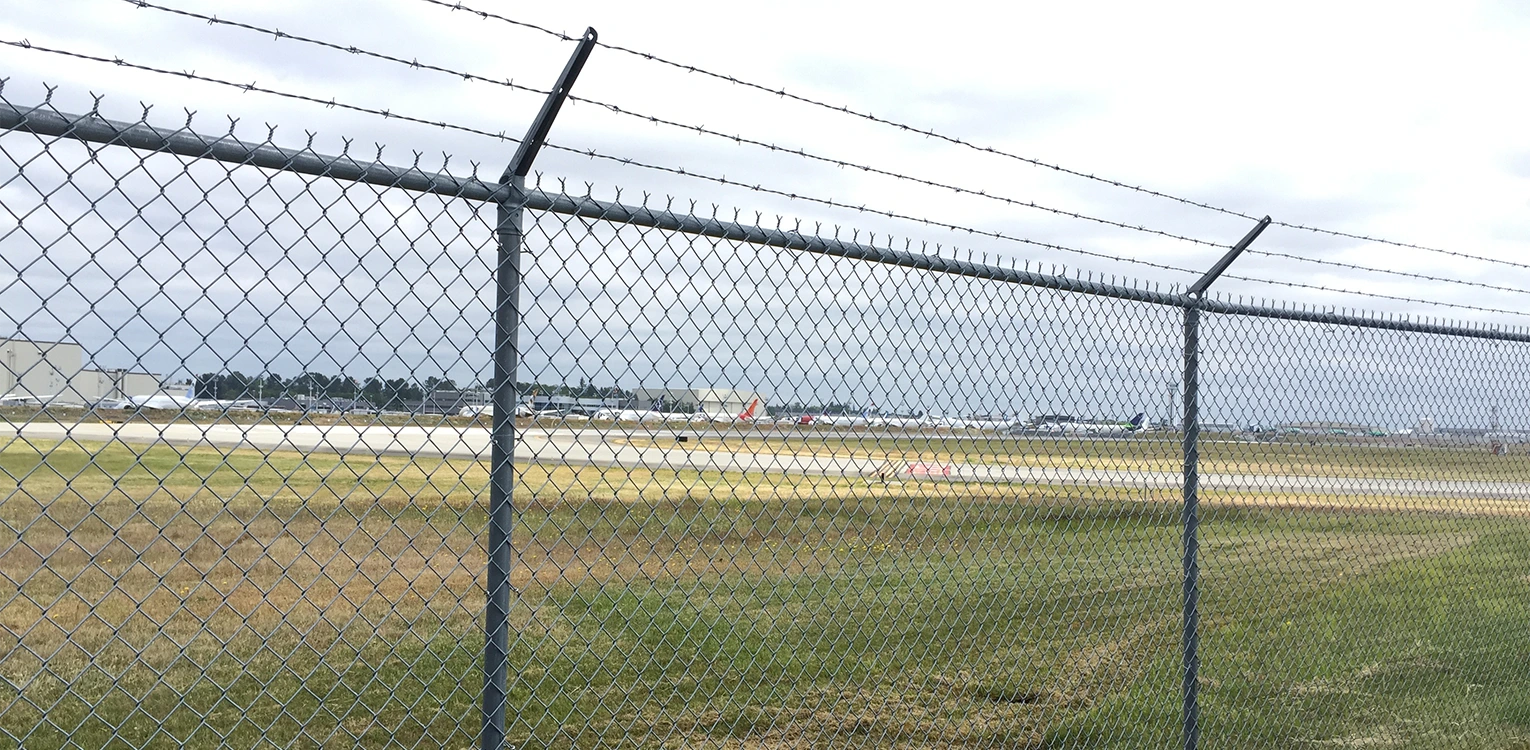 Barbed Wire Fence, Steel Security Wire Mesh - FENCE DEPOT