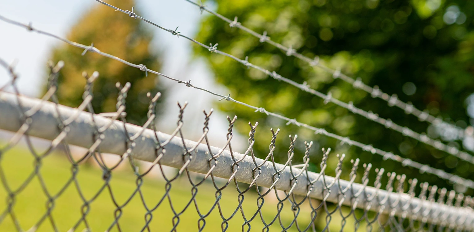 Barbed Wire Fence, Steel Security Wire Mesh - FENCE DEPOT