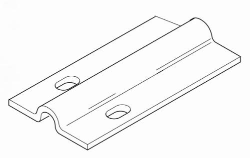 Galvanized Steel Sliding Gate Track Kit - FENCE DEPOT