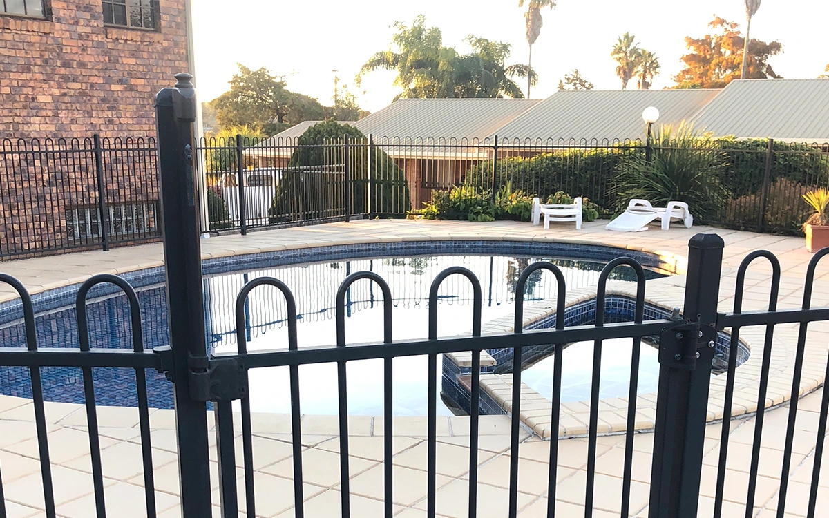 Square Metal Post, Metal Steel Fence Post Caps - FENCE DEPOT