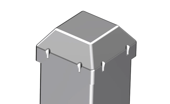 Square Metal Post Casps, Fence Post Caps - FENCE DEPOT