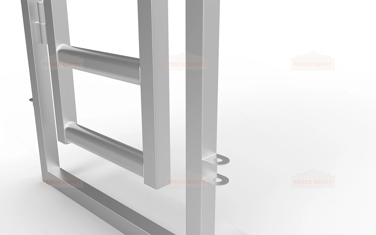 Galvanized Steel Cattle Yard Cleats C Bracket - FENCE DEPOT