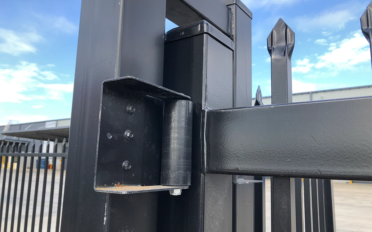 Steel Sliding Gate Guide Rollers Kit - FENCE DEPOT