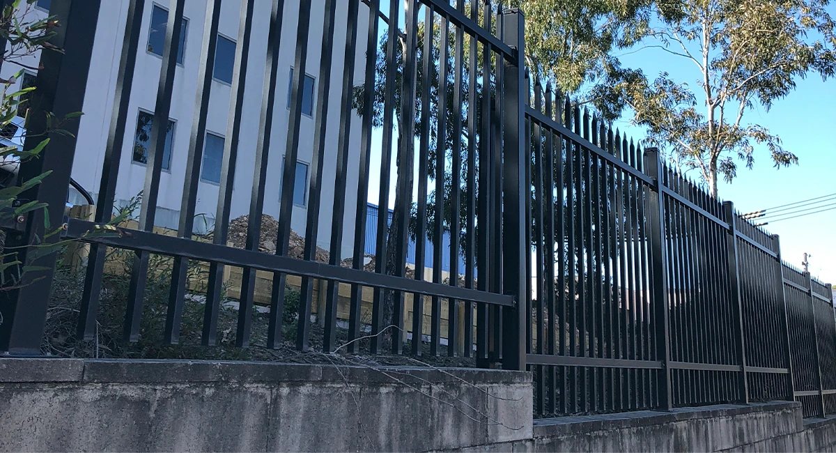 Steel Security Fence, Spear Top Steel Fence Panels- Fence Depot