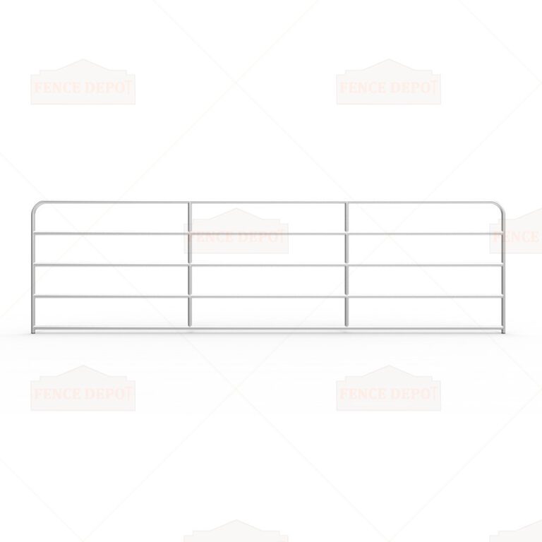 14ft 5-Bar Farm Gates Metal Galvanised 4170mm -FENCE DEPOT