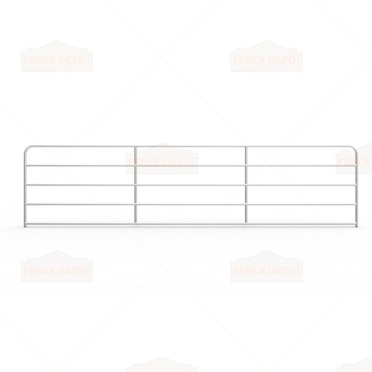 5-Bar Metal Farm Gates Galvanised 4770(16ft) - FENCE DEPOT