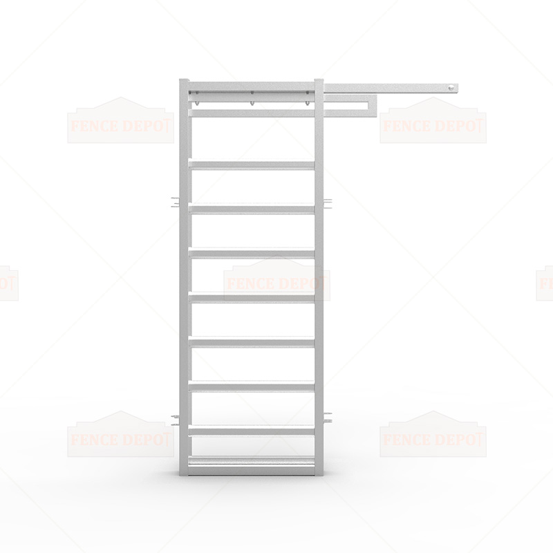 Metal Steel Sliding Cattle Rail Gates - FENCE DEPOT