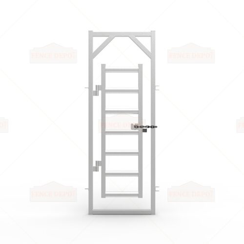 Cattle Rail Manway Fence Gate - FENCE DEPOT