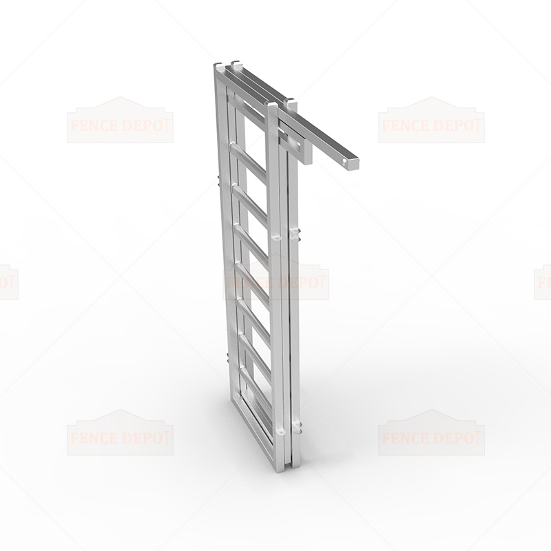 Metal Steel Sliding Cattle Rail Gates - FENCE DEPOT