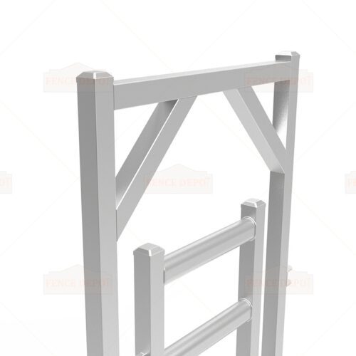 Cattle Rail Manway Fence Gate - FENCE DEPOT
