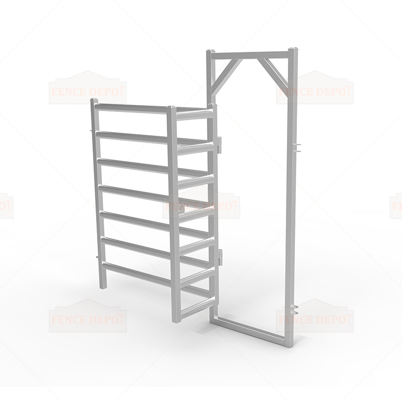 Cattle Rail Manway Fence Panels - FENCE DEPOT