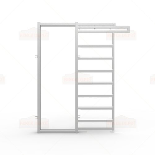 Sliding Cattle Gate, Metal Steel Rail Gates - FENCE DEPOT