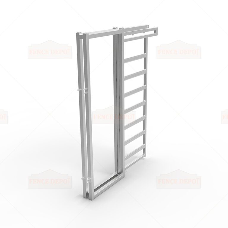 Sliding Cattle Gate, Metal Steel Rail Gates - FENCE DEPOT