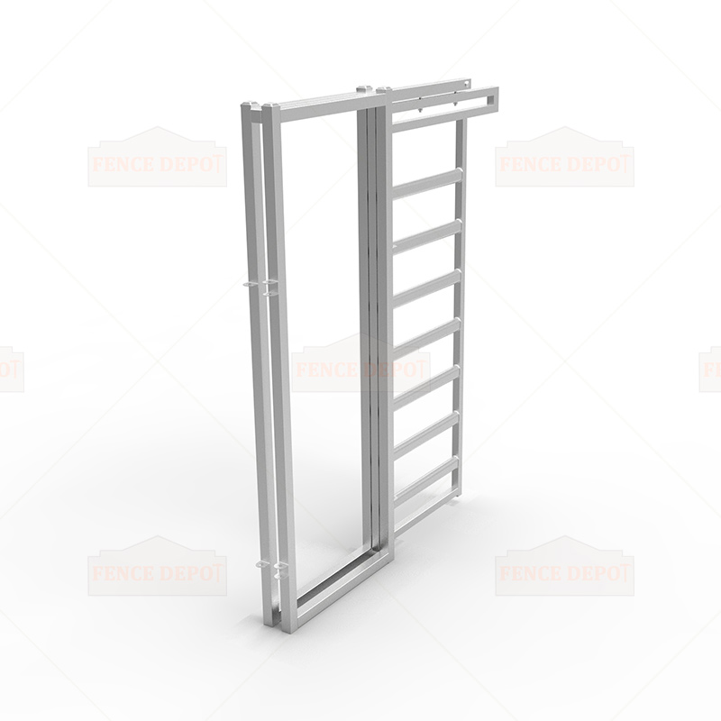 Sliding Cattle Gate, Metal Steel Rail Gates - FENCE DEPOT