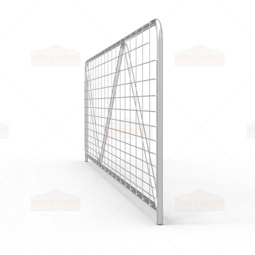 12ft N-Stay Metal Gradient Mesh Infill Farm Gate - FENCE DEPOT