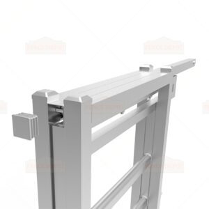 Sliding Cattle Gate, Metal Steel Rail Gates - FENCE DEPOT