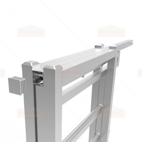 Sliding Cattle Gate, Metal Steel Rail Gates - FENCE DEPOT