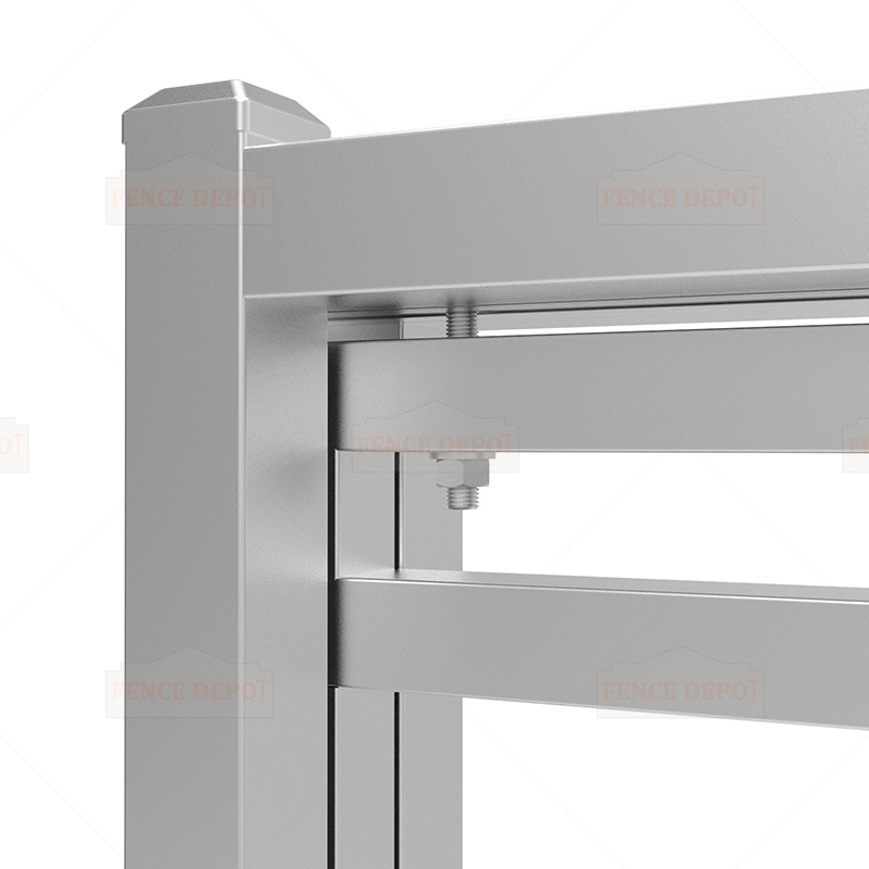 Metal Steel Sliding Cattle Rail Gates - FENCE DEPOT