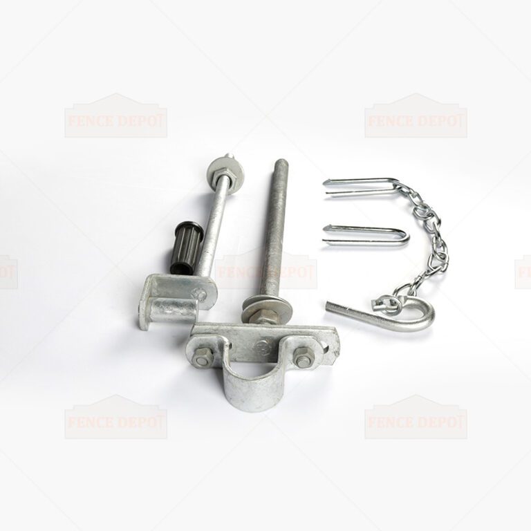 Farm Gate Bolt-Thru Hinge Set-FENCE DEPOT