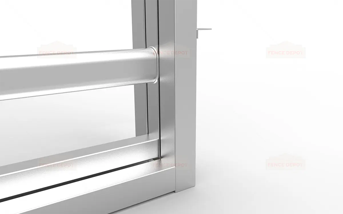 Sliding Cattle Gate, Metal Steel Rail Gates - FENCE DEPOT