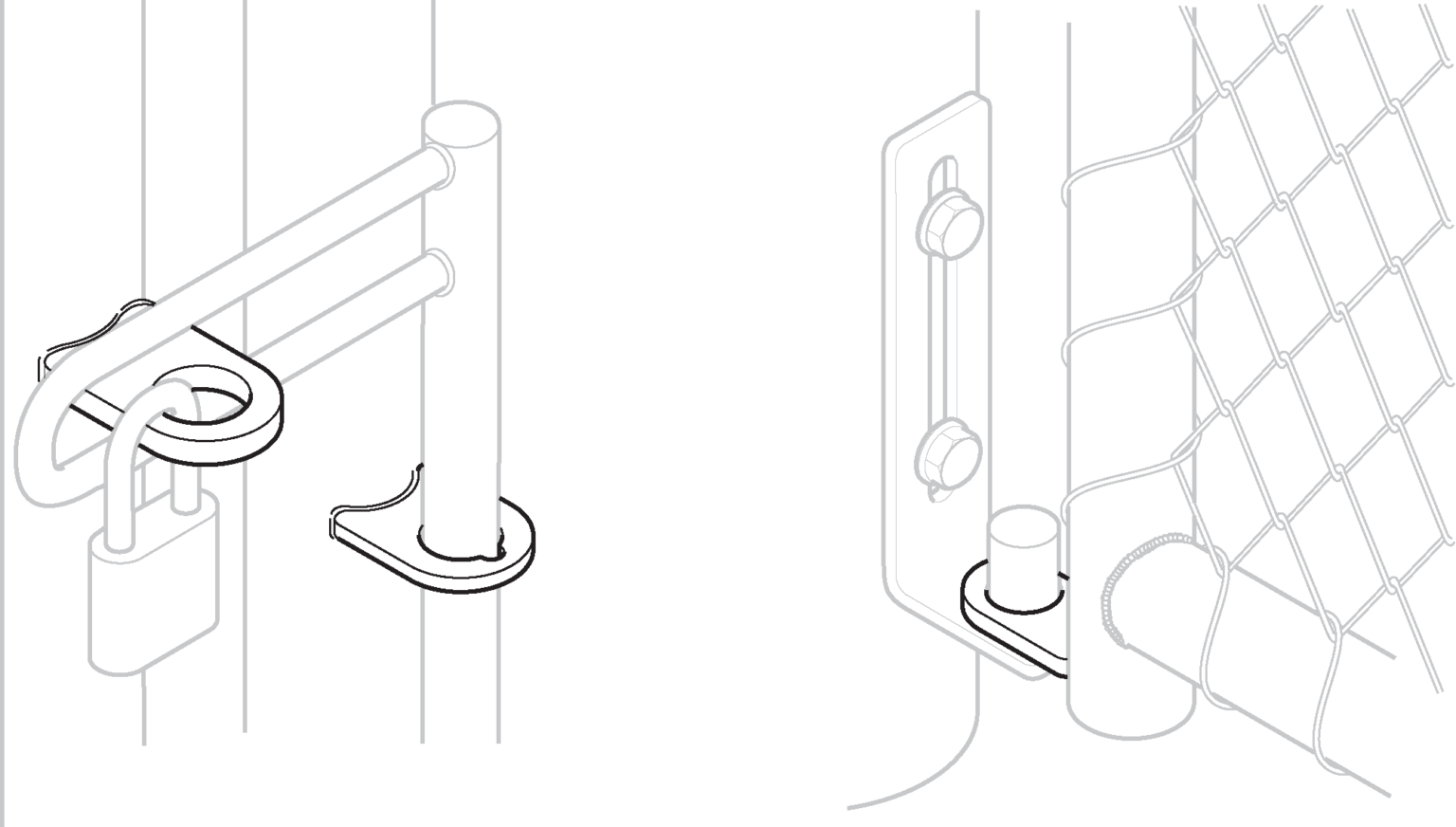 Wholesale Fence Gate Drop Bolt Lug Manufacturers- Fence Depot
