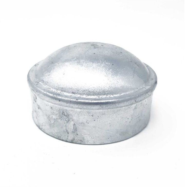 Galvanized Round Dome Fence Post Cap - FENCE DEPOT