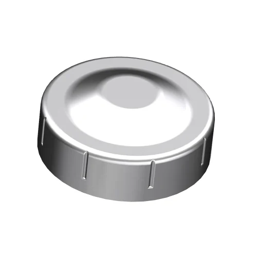 Galvanized Round Dome Fence Post Cap - FENCE DEPOT