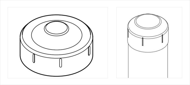 Galvanized Round Dome Fence Post Cap - FENCE DEPOT