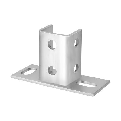 Square Strut Post Base - FENCE DEPOT