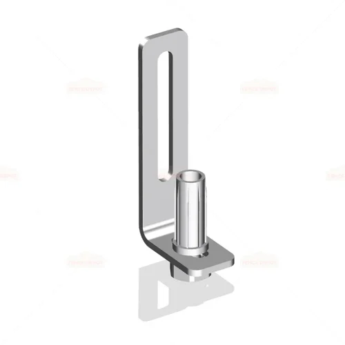 Gate Adjustable Long Plate Hinge Gudgeons - FENCE DEPOT