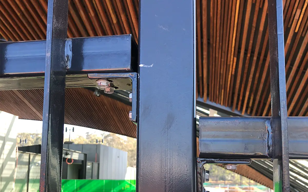 Vertical Slat Fencing, Metal Slat Fence Panel - FENCE DEPOT