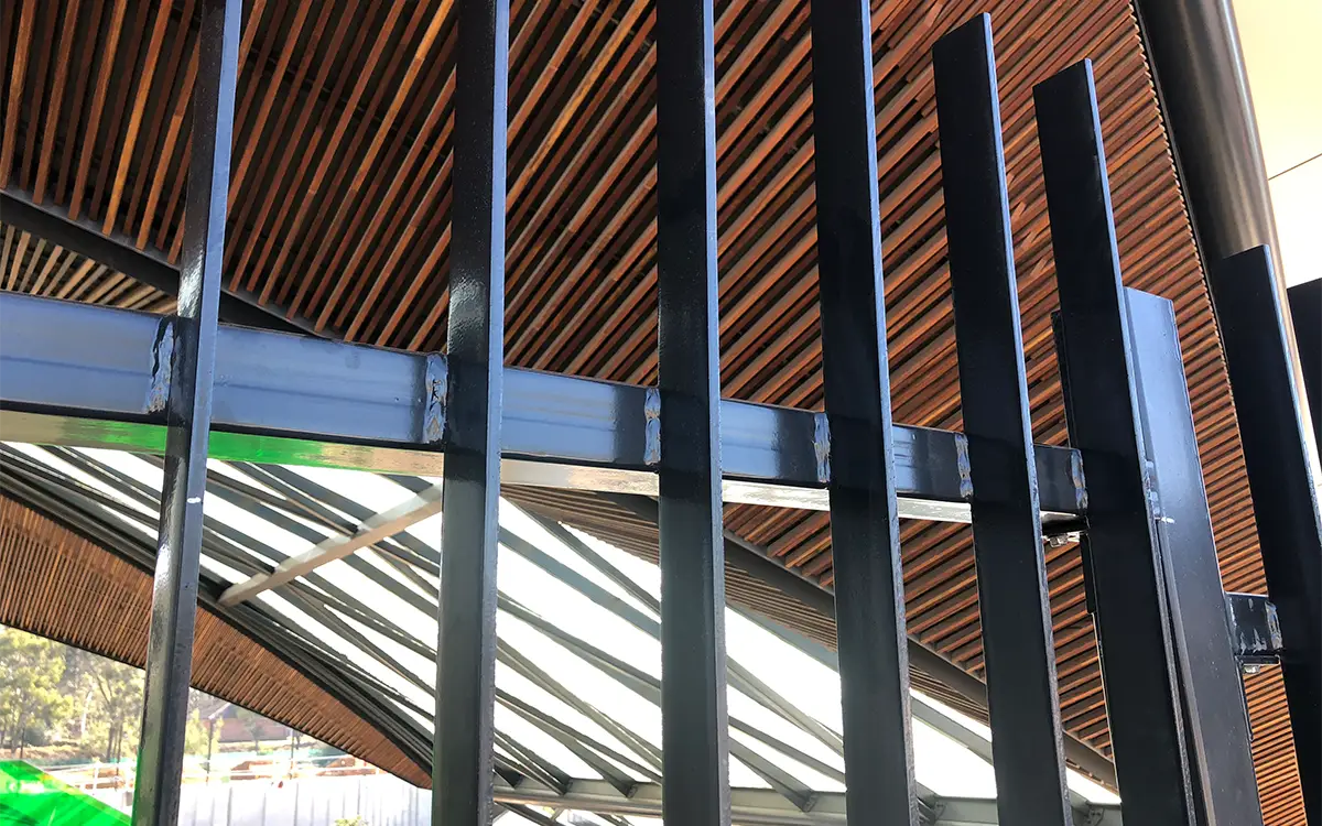 Vertical Slat Fencing, Metal Slat Fence Panel - FENCE DEPOT