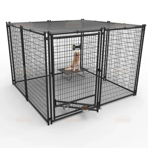 Welded Wire Mesh Dog Kennel Panel - FENCE DEPOT