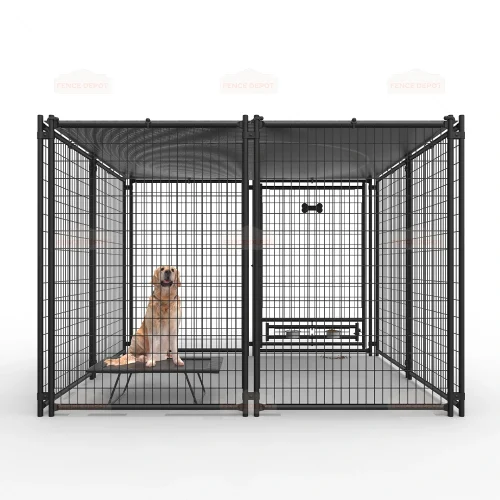 Welded Wire Mesh Dog Kennel Panel - FENCE DEPOT
