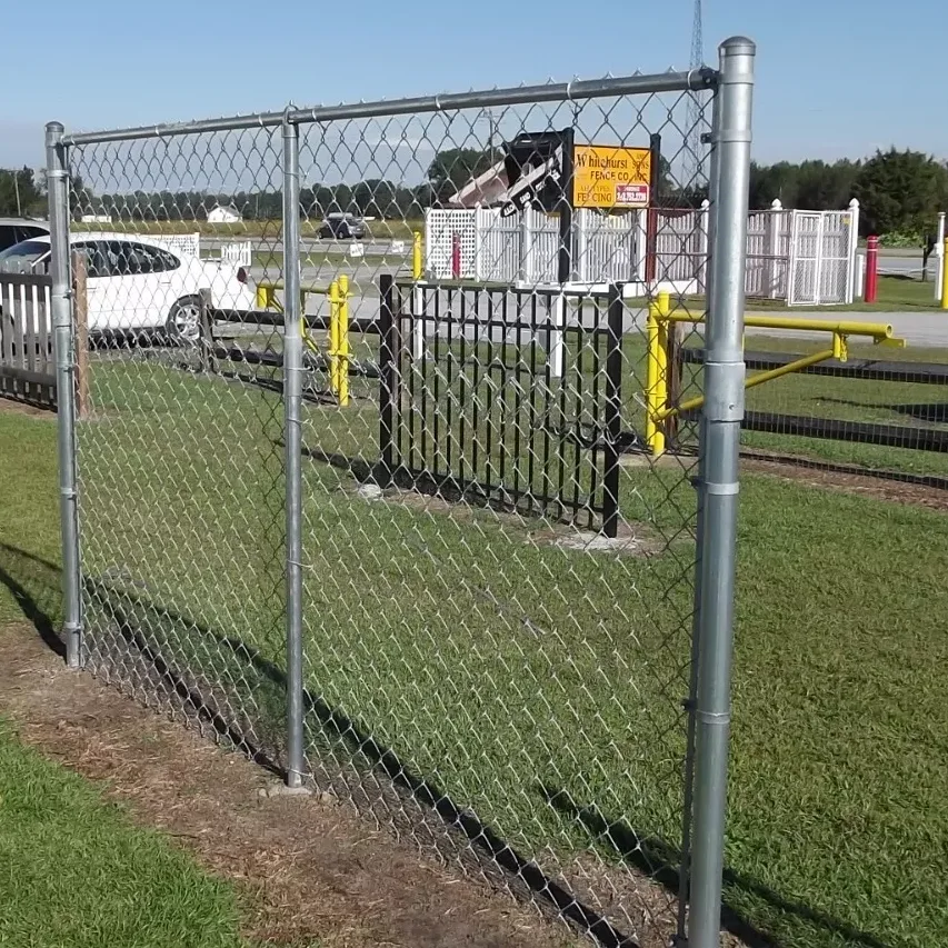 Galvanized Steel Chain Link Fence Post Extension - FENCE DEPOT