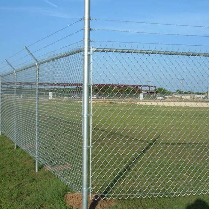 Galvanized Steel Chain Link Fence Post Extension - FENCE DEPOT