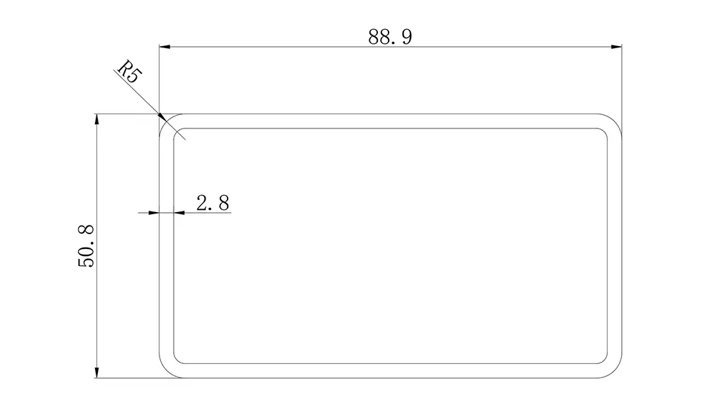 3-1/2" x 2" White Vinyl Fence Open Rails Fence Depot